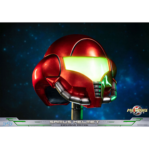 Metroid Prime: Samus Helmet Figurine (Exclusive Edition) - My Nintendo ...