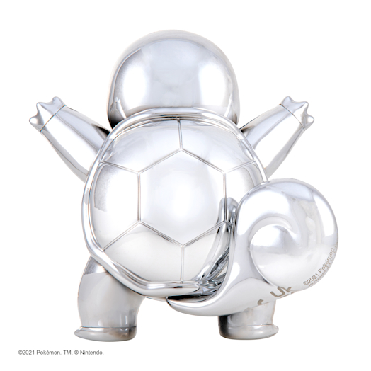 Pokémon 25th Celebration Squirtle Silver Figure - My Nintendo Store
