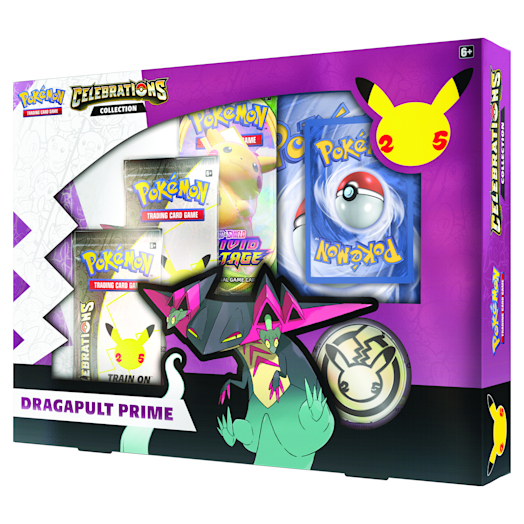 Pokémon TCG: Celebrations Collection Dragapult Prime (25th Anniversary ...