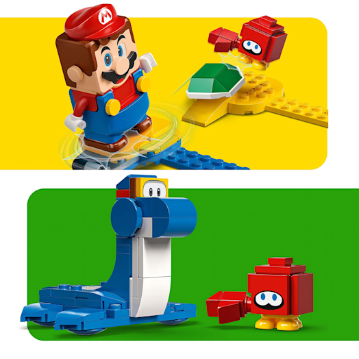 LEGO Super Mario Dorrie’s Beachfront Expansion Set (71398) - My ...
