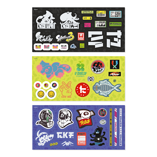 Splatoon 3 Sticker Set - My Nintendo Store