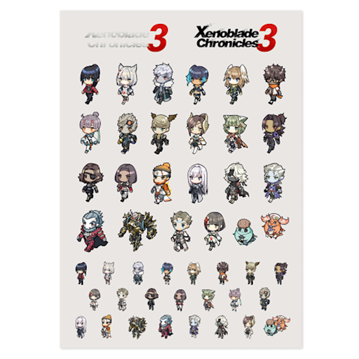 Xenoblade Chronicles 3 – Mios Tagebuch + Sticker - My Nintendo Store
