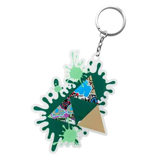 Splatoon x The Legend of Zelda Splatfest Keychain (Courage) - My ...