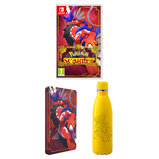 Pokémon Scarlet + Legendary Pokémon Aluminium Water Bottle Bundle - My ...