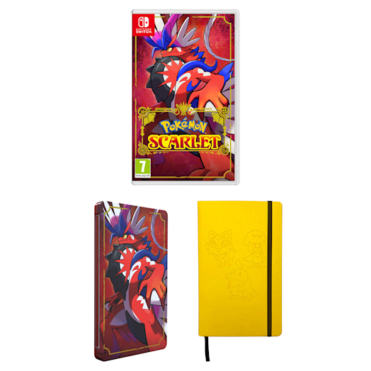 Pokémon Scarlet + First Partner Pokémon Notebook Bundle - My Nintendo Store
