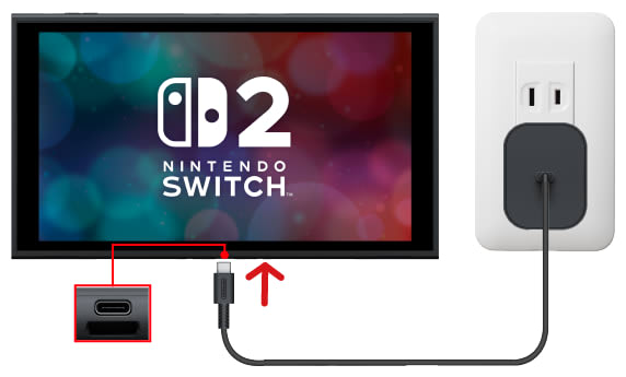 How to Charge the Nintendo Switch 2 Console - Support - Nintendo