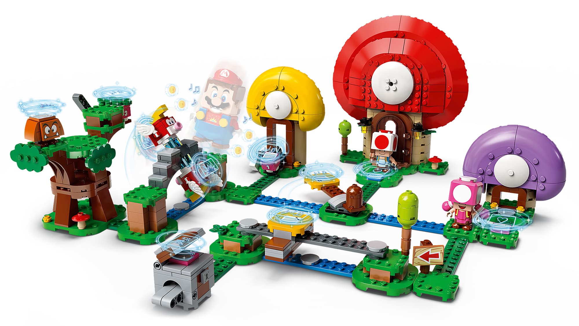 LEGO® Super Mario - Set de Expansão - A Caça ao Tesouro de Toad (71368 ...