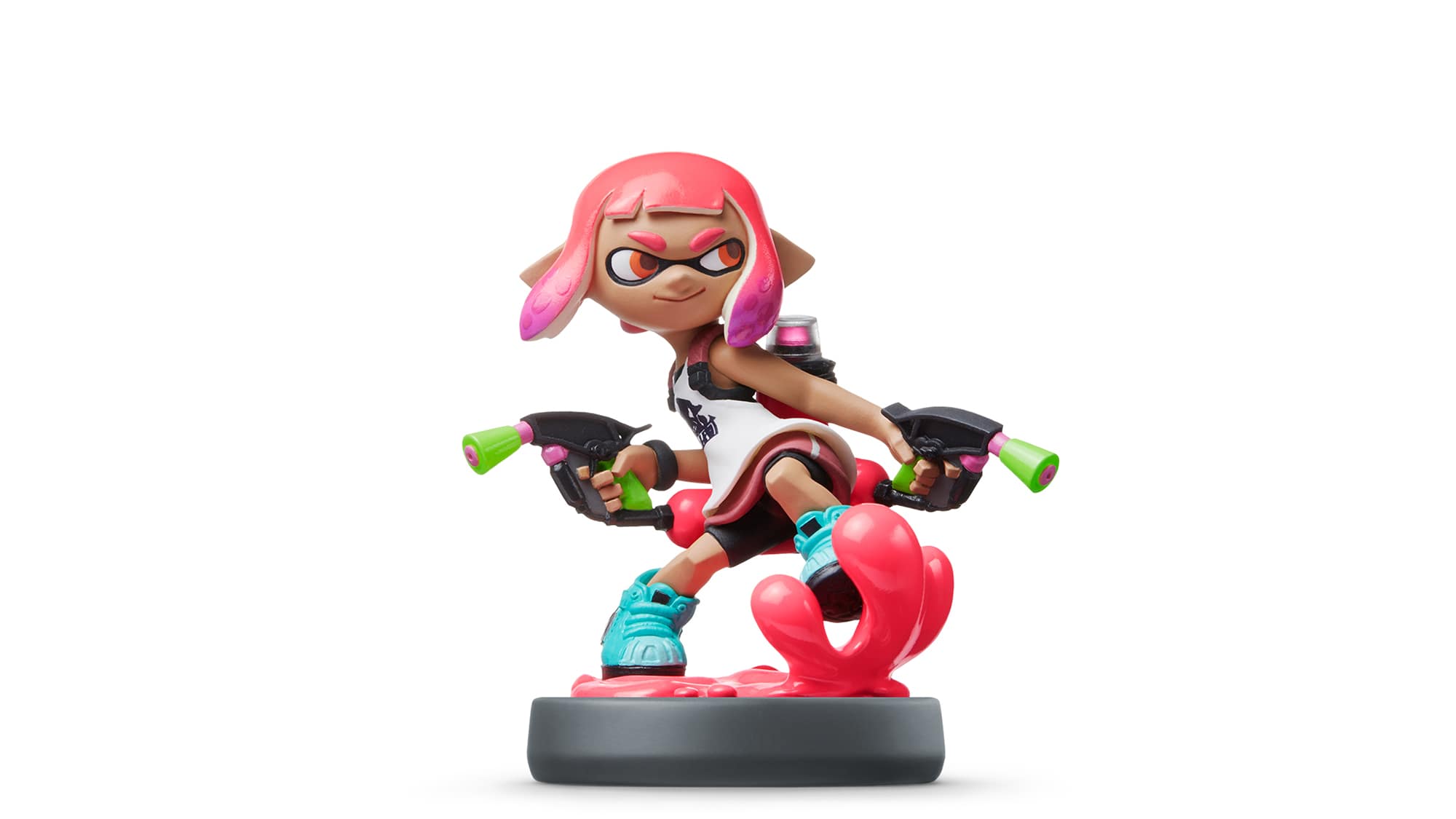 Inkling Girl (Neon Pink) amiibo (Splatoon Collection) - My Nintendo Store