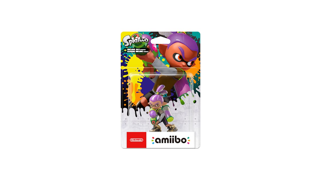 Inkling Boy (Purple) (Splatoon Collection) amiibo - Nintendo